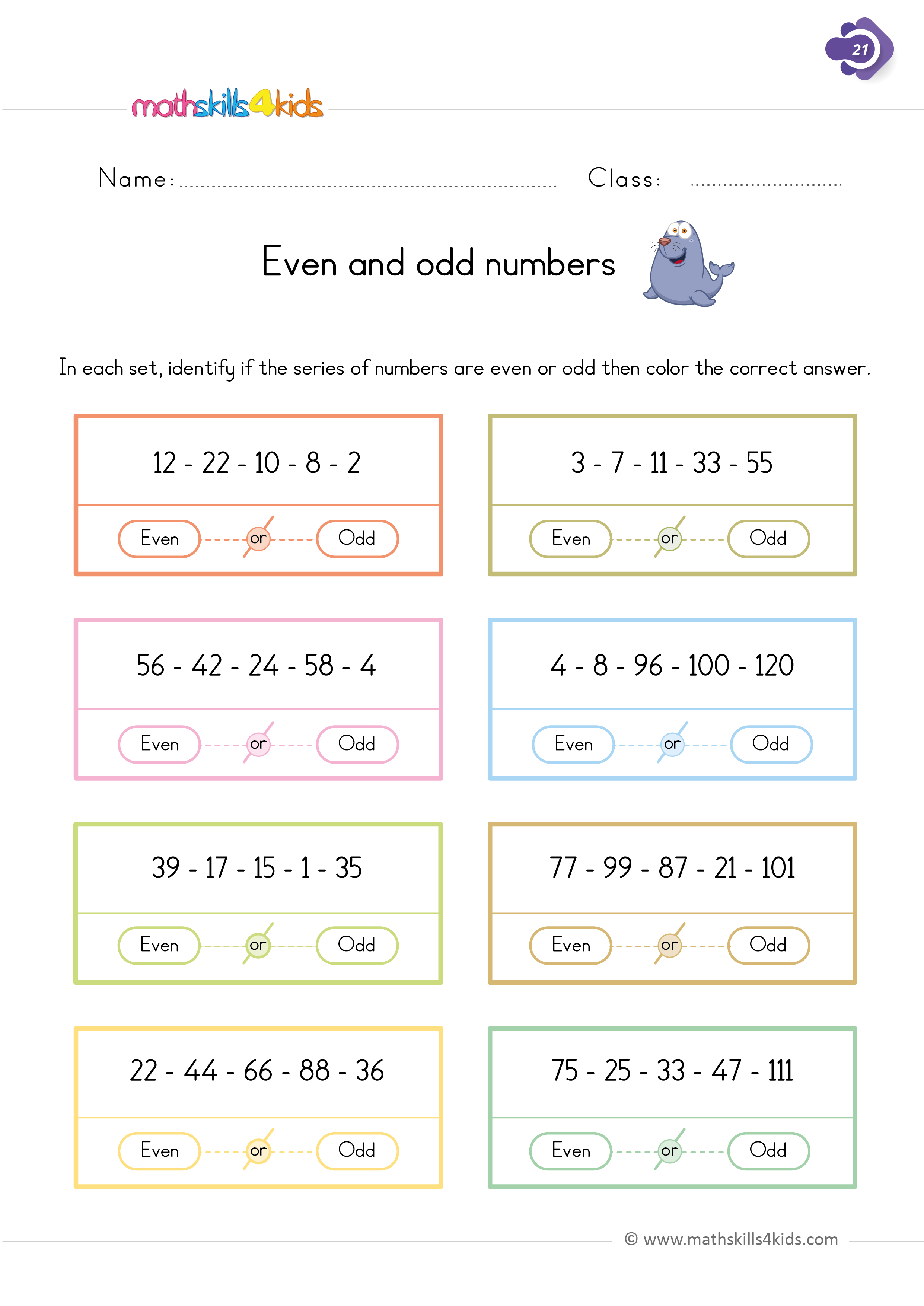 Counting And Numbers Made Easy Worksheets For First Graders