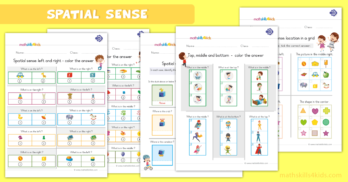 Spatial Relations Worksheets For 1st Grade Position Words Worksheet Spatial Relations Worksheets For 1st Grade Position Words Worksheet